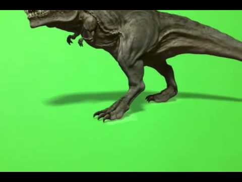 Green Screen T-Rex - YouTube