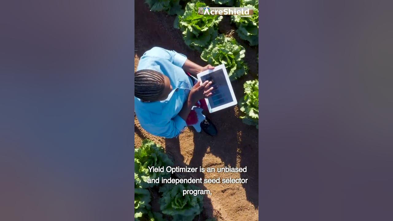AcreShield with Yield Optimizer. - YouTube