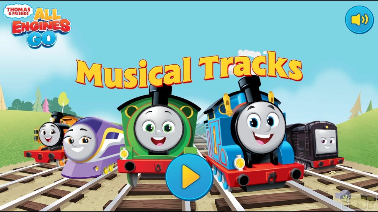 Thomas & Friends Musical Tracks - English Cartoon Edicational Game ...