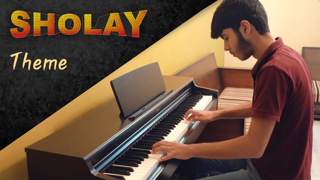 #Sholay Theme - Piano Cover by Rishabh Syal - YouTube