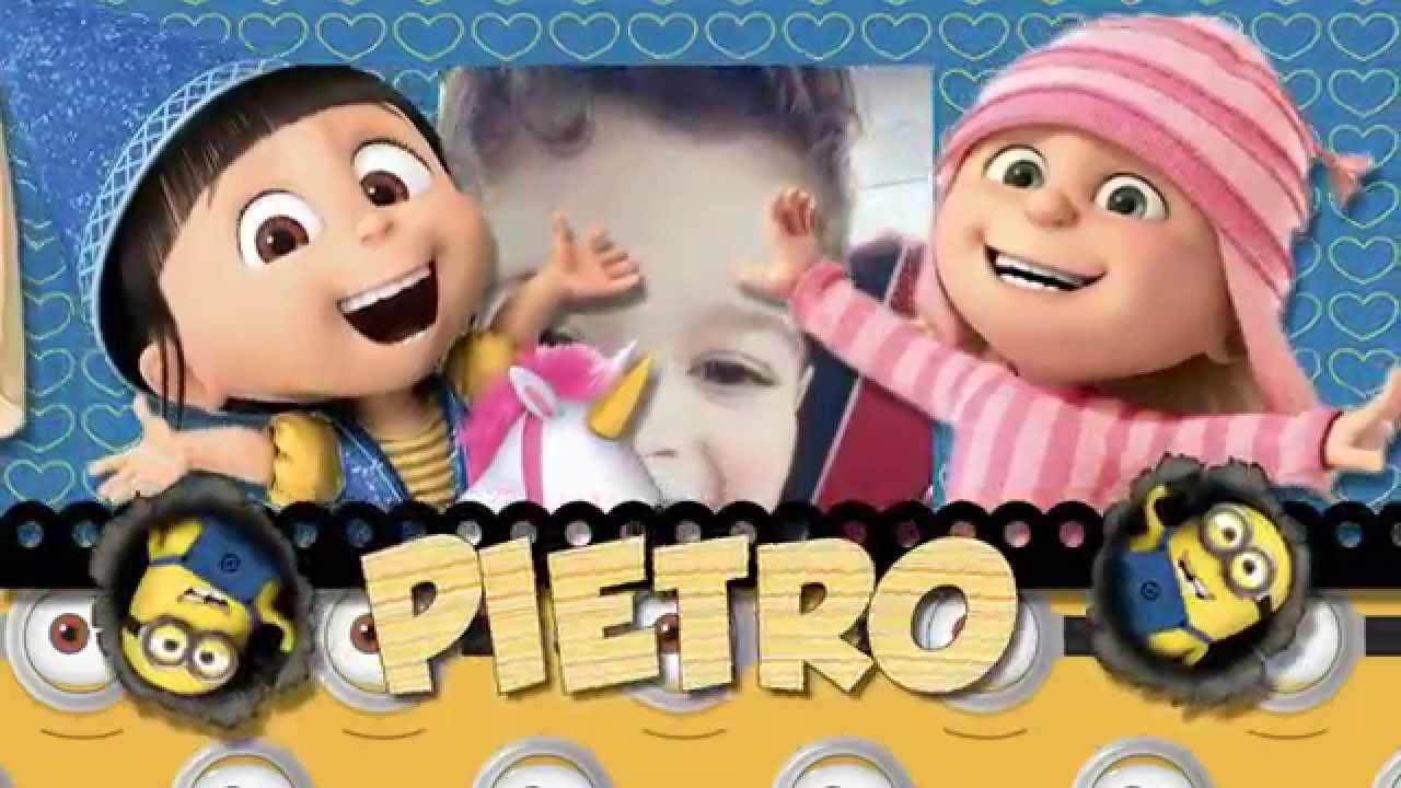 CONVITE ANIMADO MINIONS PIETRO - YouTube
