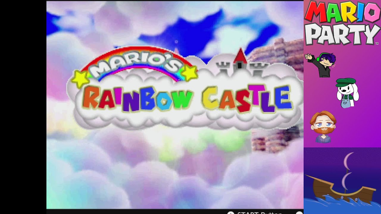 Collab Plays Mario Party 1 Mario's Rainbow Castle Part 1 - YouTube