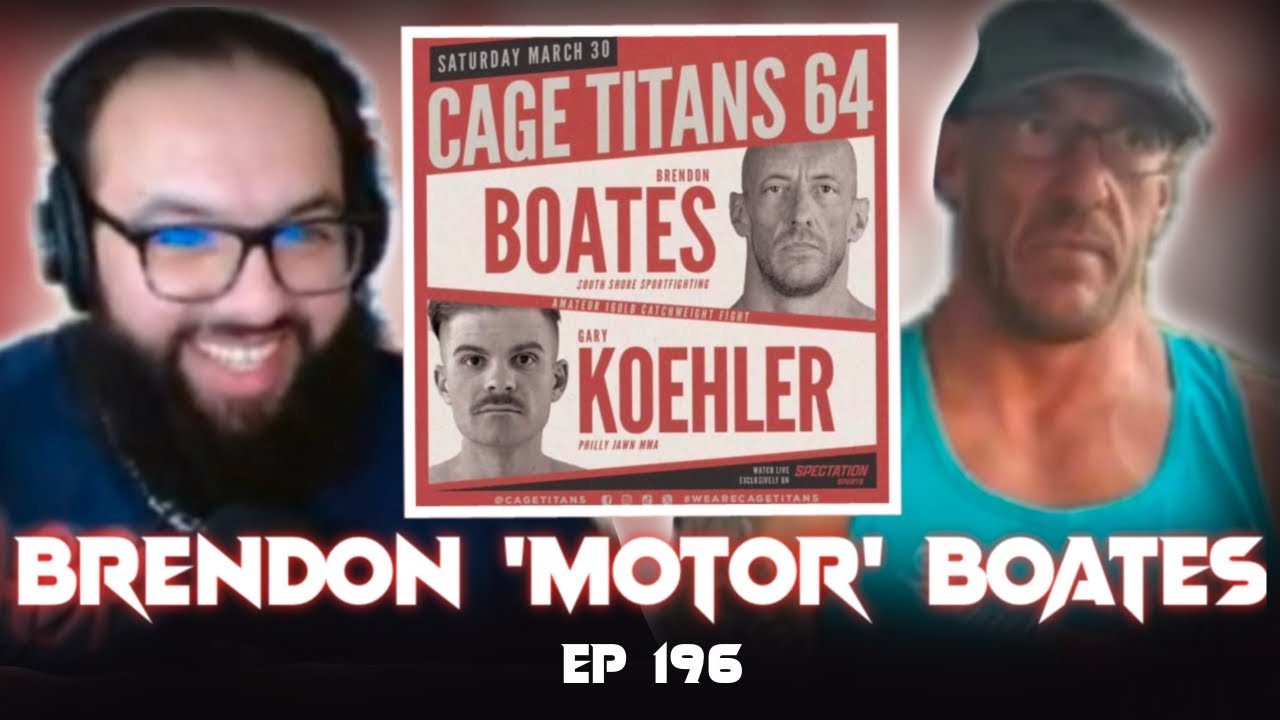 Brendon 'Motor' Boates on Upcoming Fight at CT64, & Favorite Coaching ...