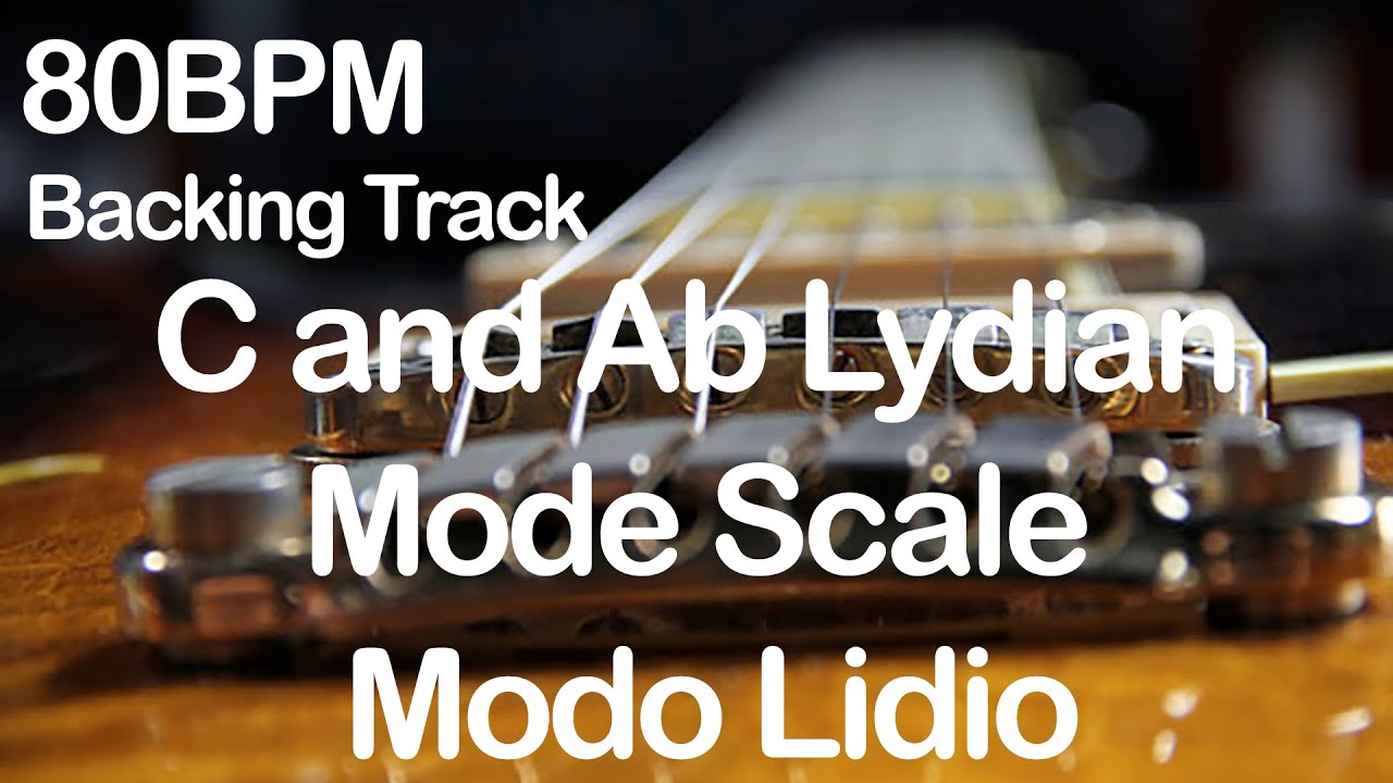 C and Ab Lydian BACKING Track 80BPM - C e Ab Lidio BackingJam - YouTube