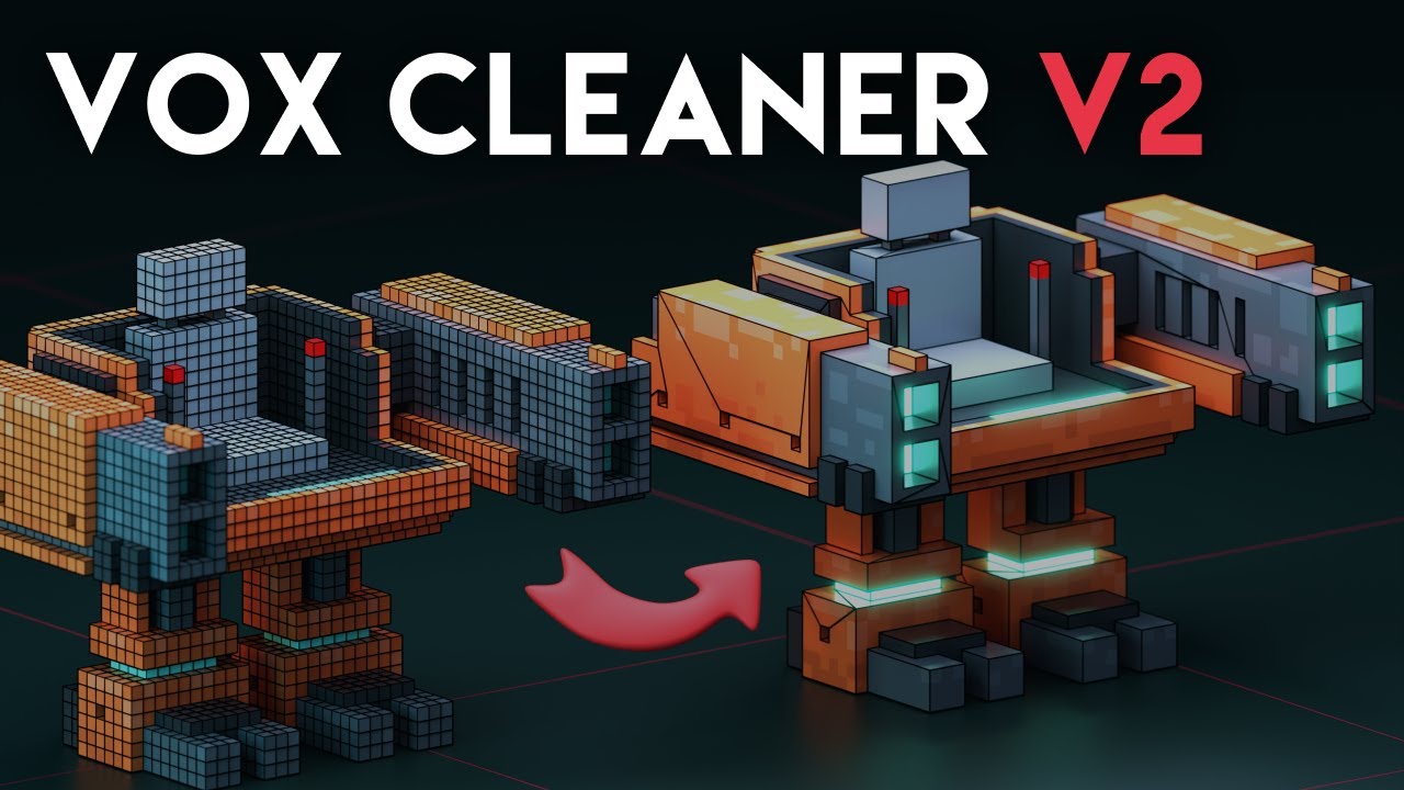 Vox Cleaner V2 - Tutorial | FREE Blender add-on! - YouTube