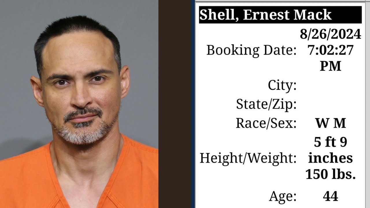 Ernie Shell Booked into South Carolina Jail as a Fugitive From Justice ...