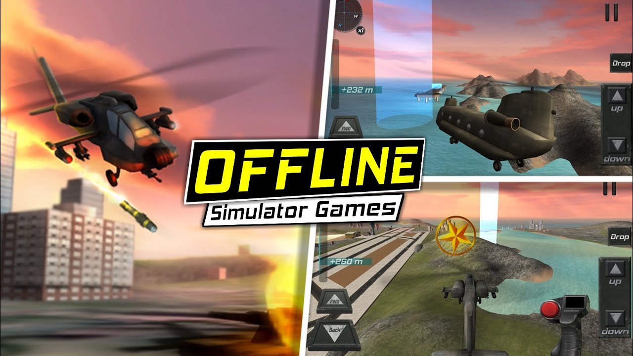 Games Android Helicopter Simulator Offline - Helicopter Flight ...