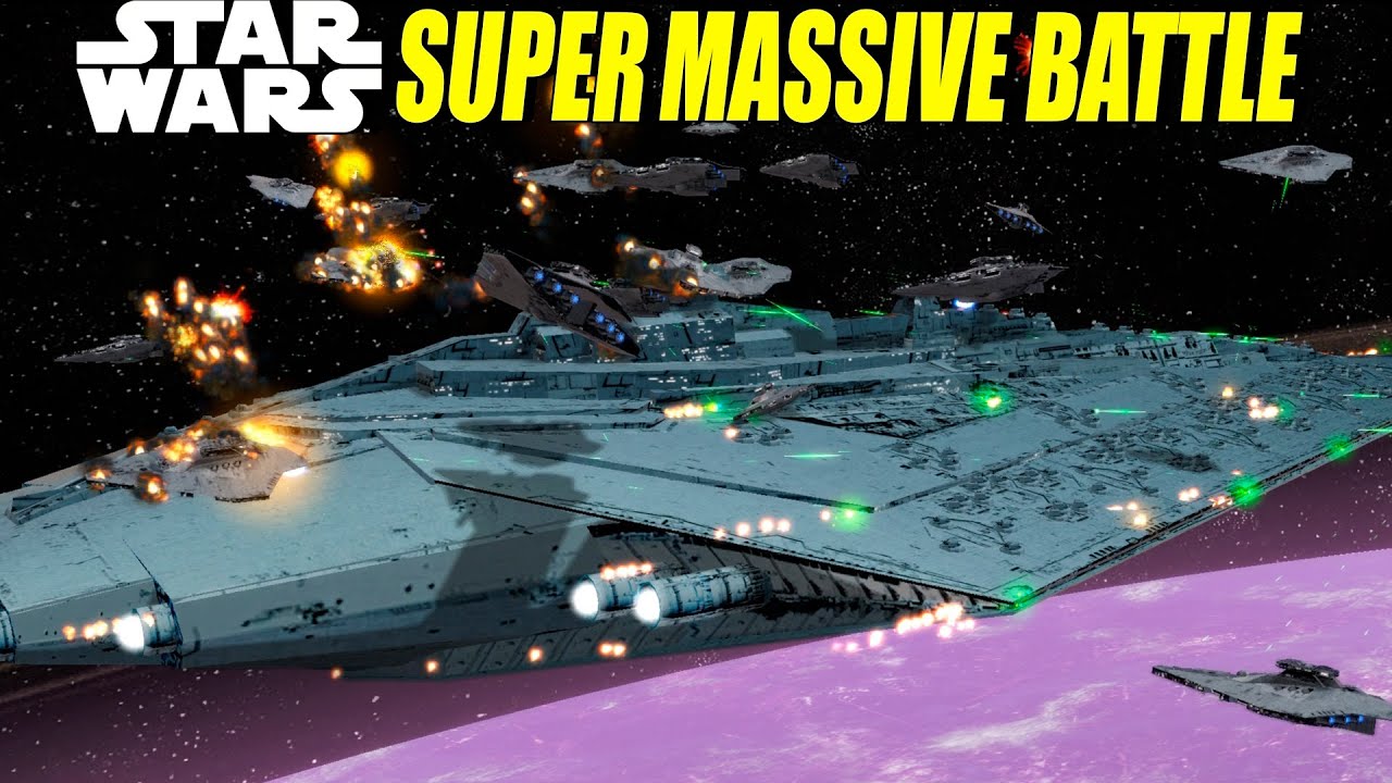 The Super Dreadnought Mandator 3 Super Massive Battle -- Star Wars ...