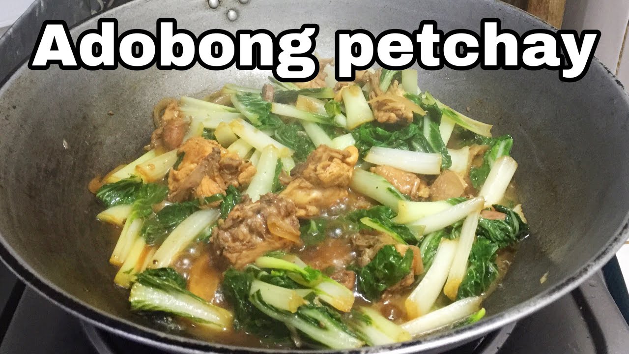 Adobong petchay recipe | simpleng ulam pero pasok sa budget - YouTube