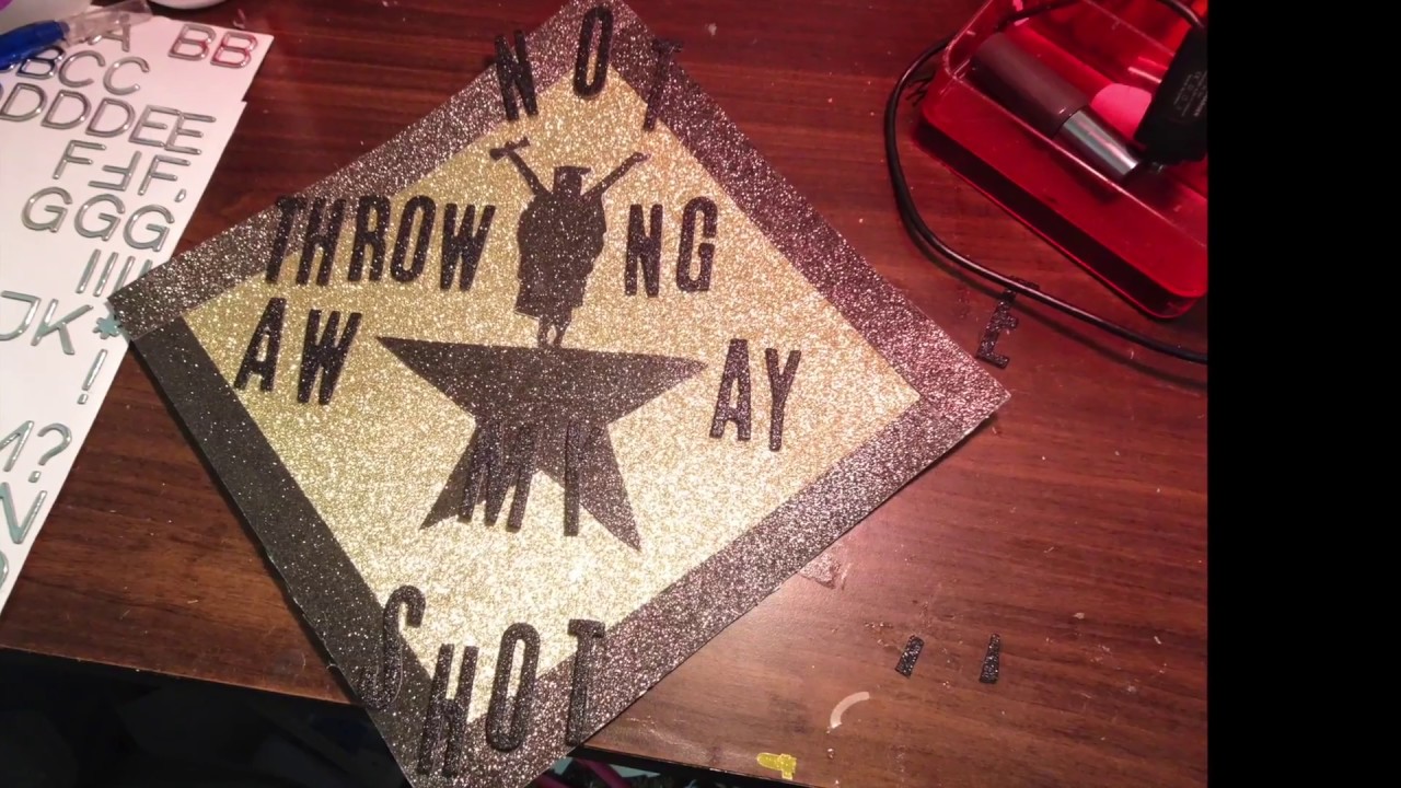 Hamilton Graduation Cap DIY - YouTube