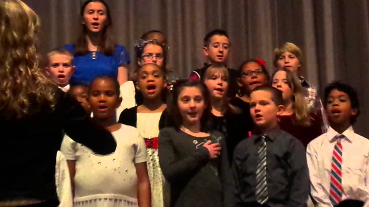 Candlelight Carol by the Finney Elementary Choir - YouTube