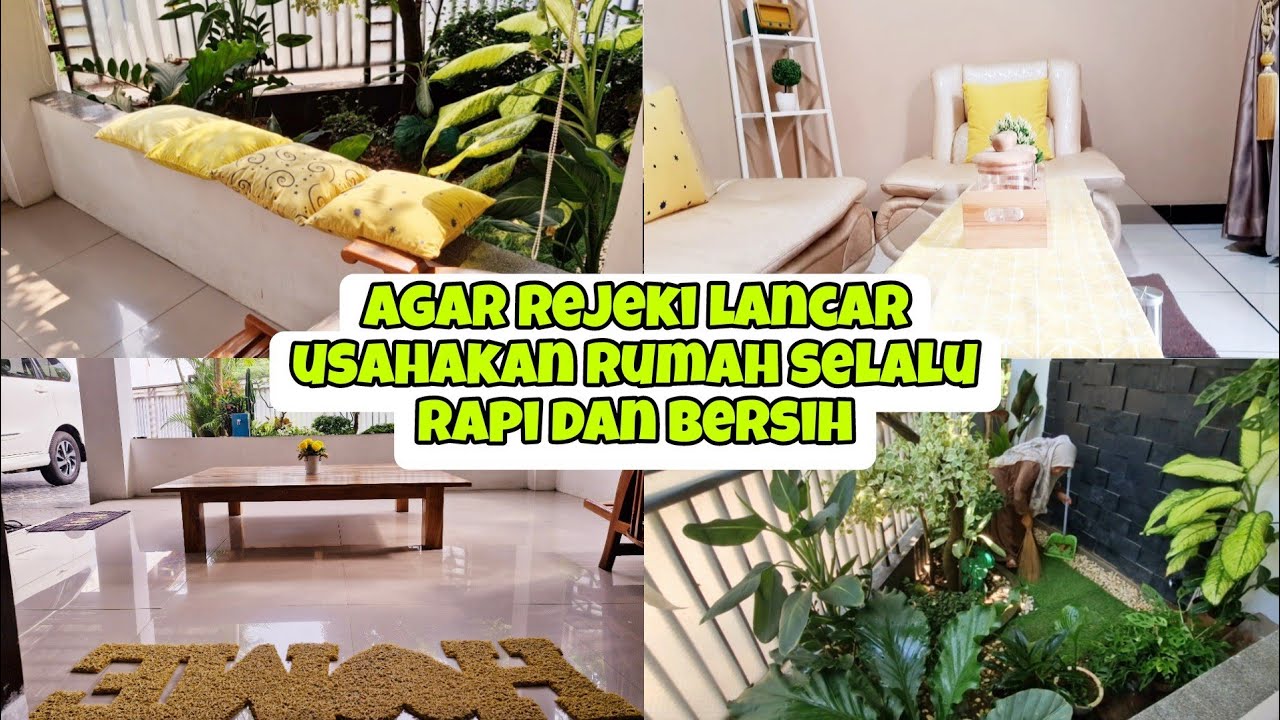 MITOS ATAU FAKTA RUMAH RAPI REJEKI LANCAR⁉️PANDUAN BERSIH BERSIH RUMAH ...