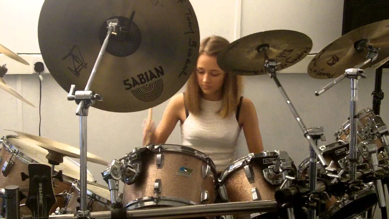 Burn - Ellie Goulding - Drum Cover - Ella Hall - YouTube