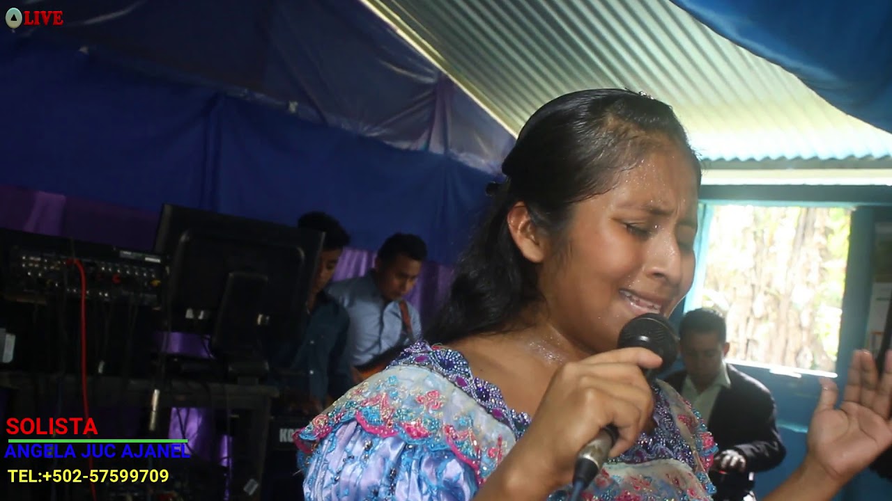 SOLISTA ÁNGELA JUC COROS DE AVIVAMIENTO - YouTube