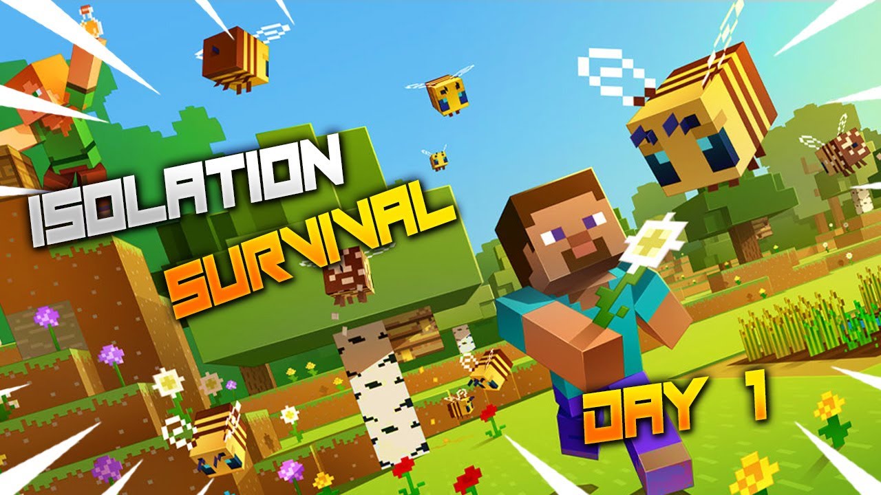 ISOLATION SURVIVAL DAY 1!! (Minecraft Survival) - YouTube