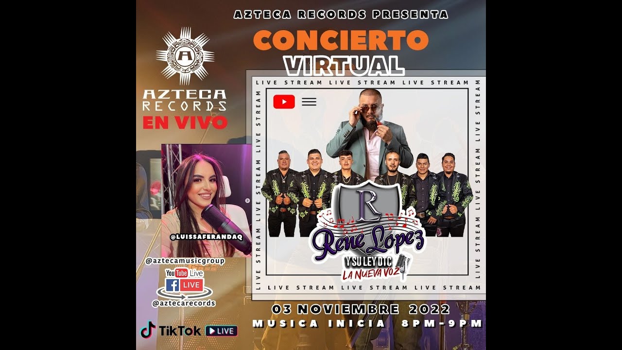 Rene Lopez Y Su Ley Dtc - Azteca Live - YouTube