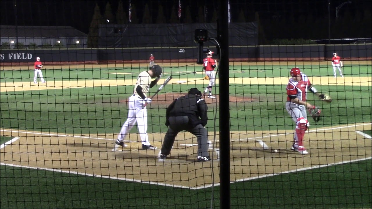 2/18/18 - Jarrett Thompson - RHP Gardner Webb - YouTube