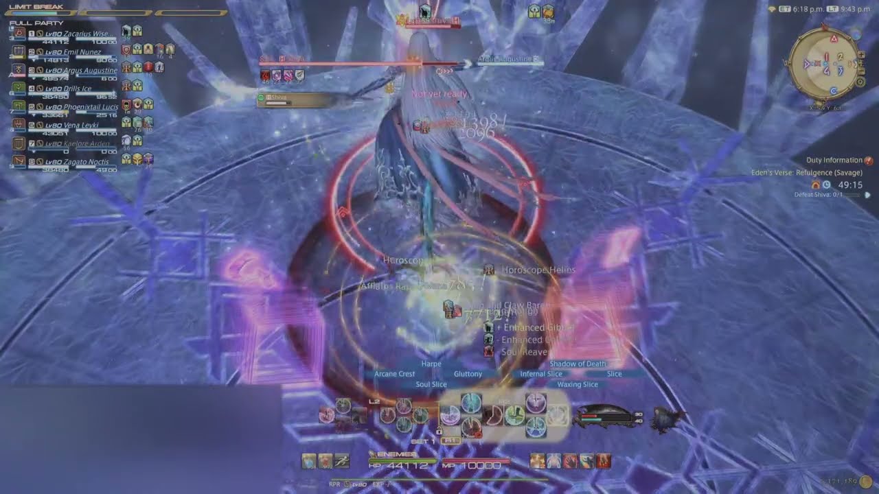 FFXIV: E8S - First Time Seeing Icelit Dragonsong - YouTube