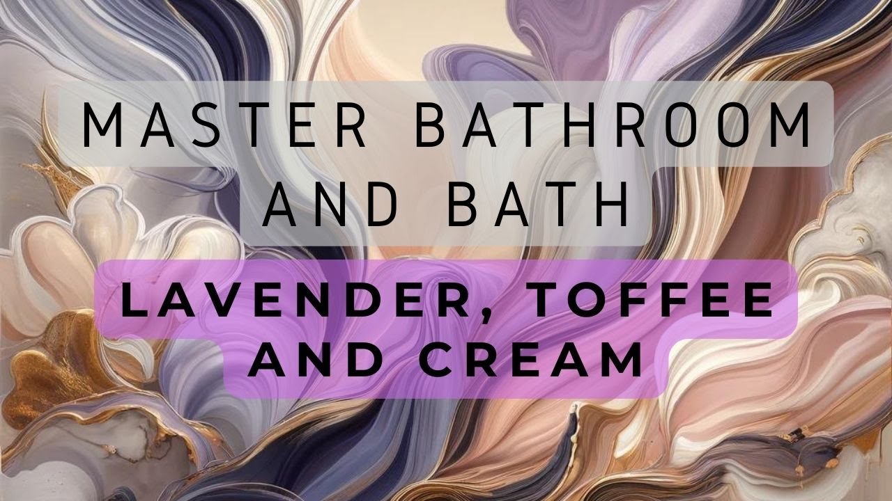 Lavender, Toffee and Soft Cream Master Bedroom and Bath - YouTube