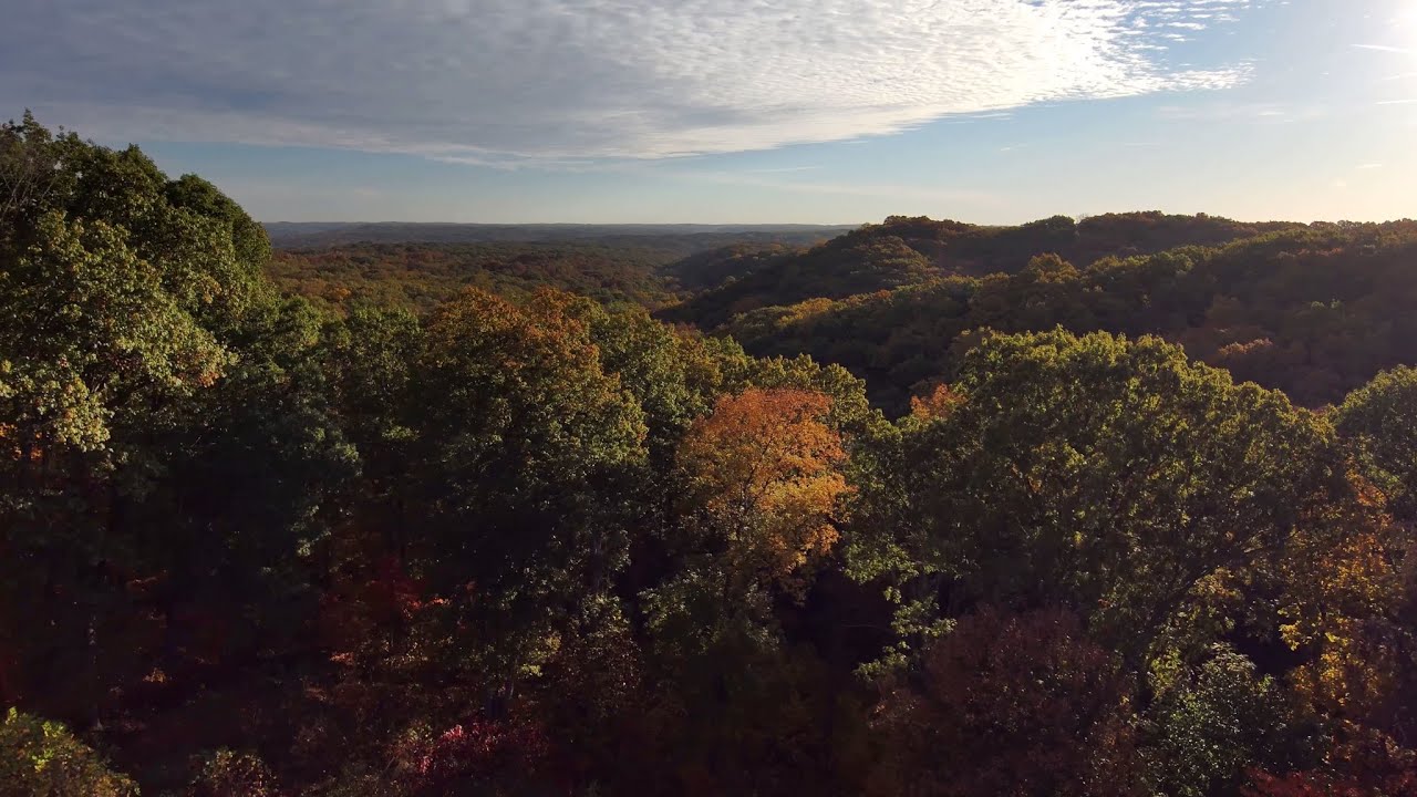 The Leaves of Autumn, Brown County, Indiana in 4K HDR - YouTube