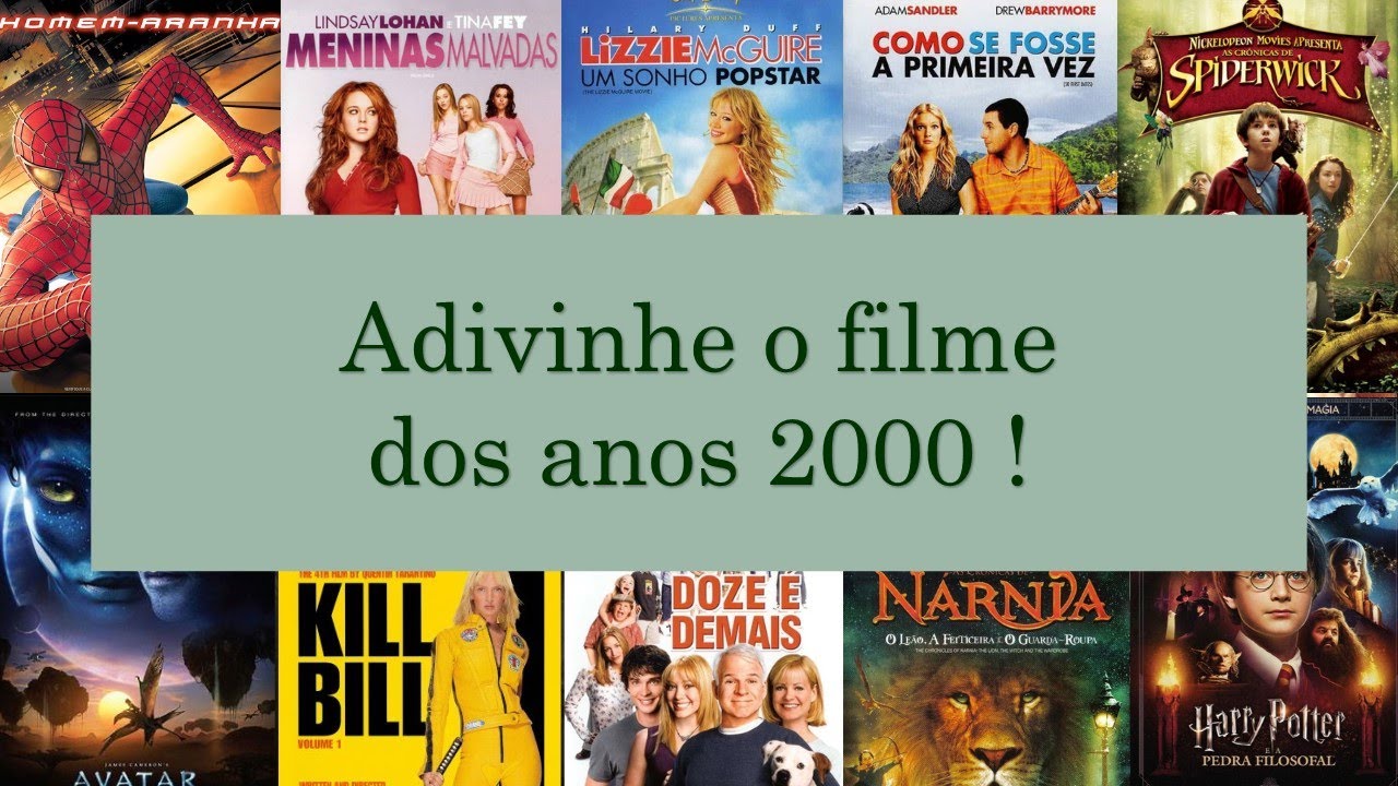 FILMES DOS ANOS 2000 | Adivinhe qual é o filme pela imagem! - YouTube