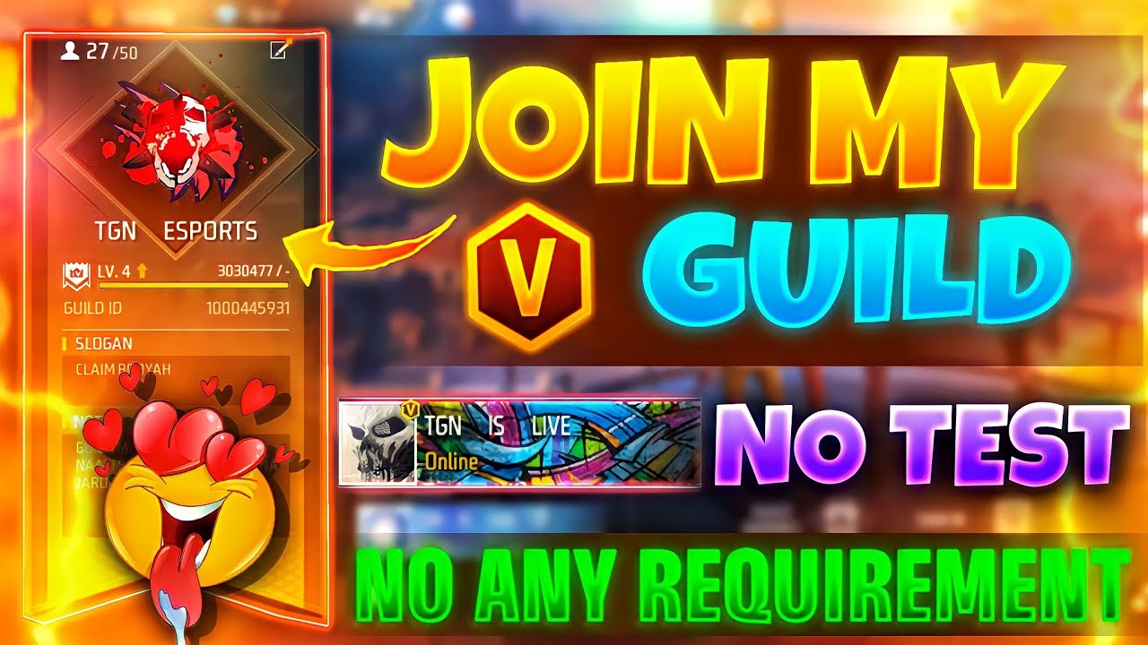 free fire guild join | v badge guild join | ff guild join | guild join ...