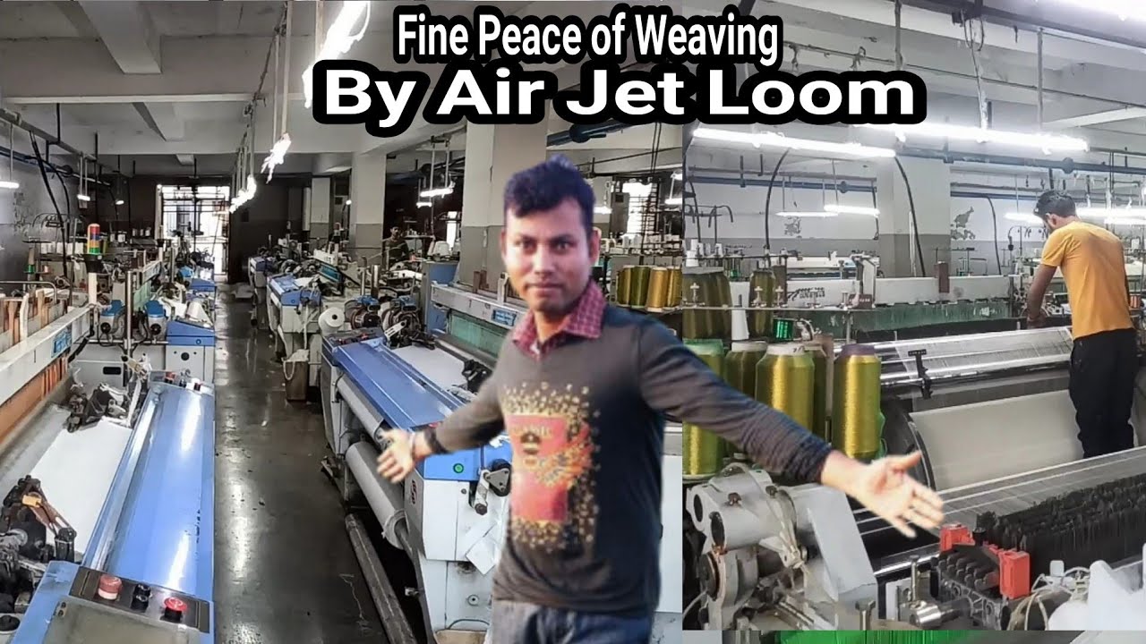 Fine Peace of Weaving By Air Jet Loom | In Air Jet Loom Denim Febric ...