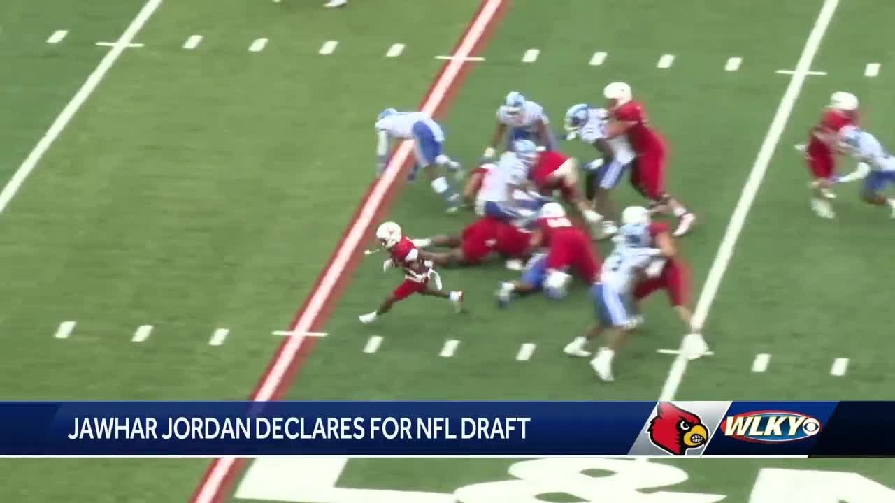 UofL's Jawhar Jordan declares for NFL Draft - YouTube