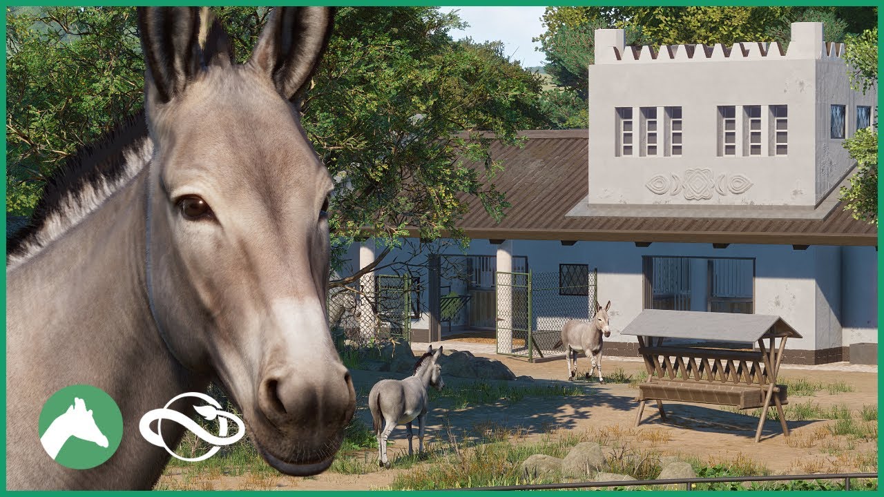 Somali Wild Ass Habitat | Elm Hill City Zoo | Planet Zoo - YouTube