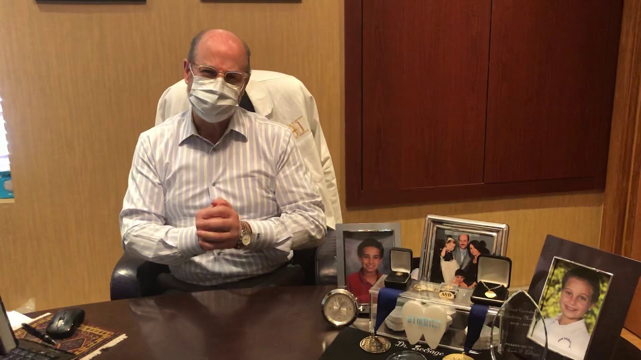 Dr. LeSage update for his patients - YouTube