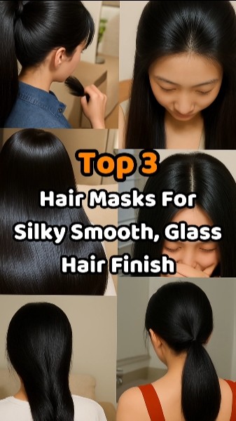 Top 3 DIY Hair Masks for Silky, Shiny, Glass Hair | Fast Hair Growth ...