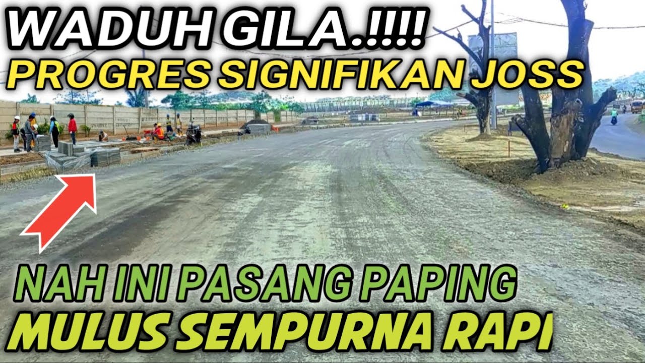 OPTIMIS.!!! PASANG PAPING SEMAKIN INDAH JALAN PROVINSI SIRKUIT ...