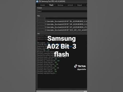 SAMSUNG A02 BIT 3 FLASH Z3X - YouTube