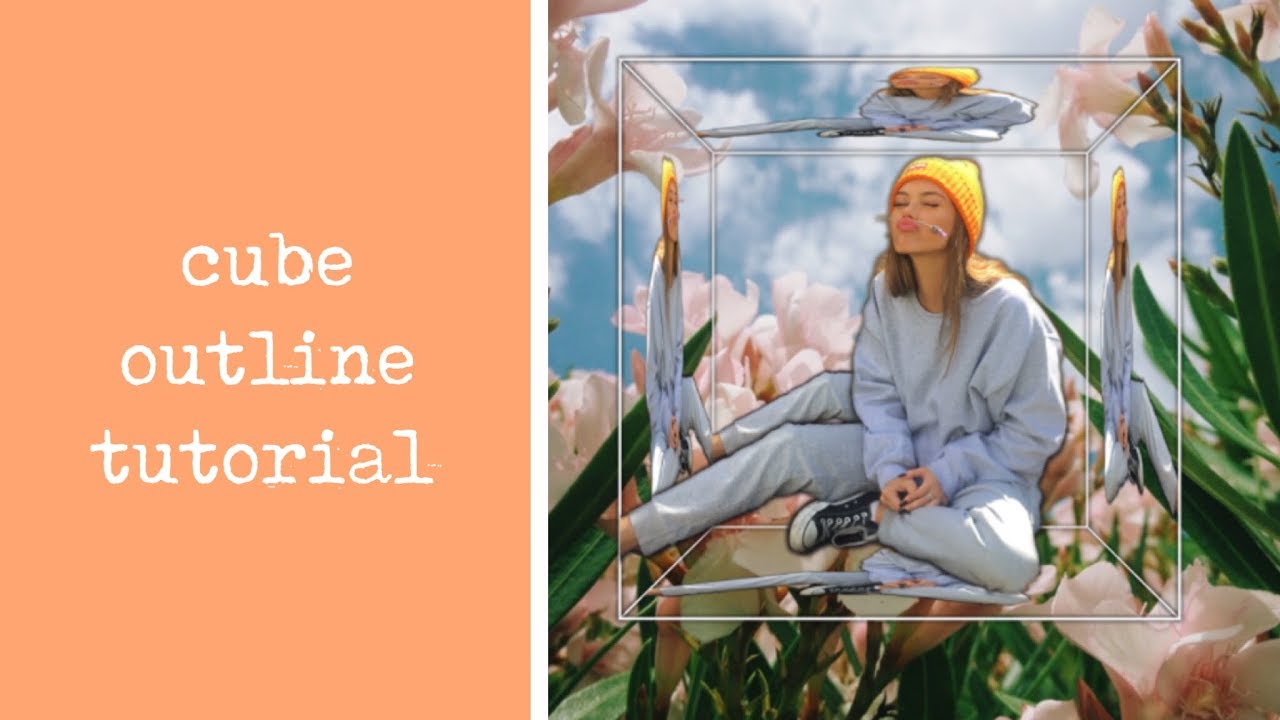 Cube outline tutorial after effects | lavendxer - YouTube