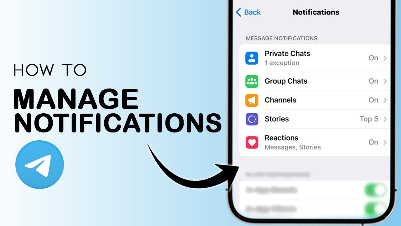 How To Manage Notifications on Telegram - YouTube