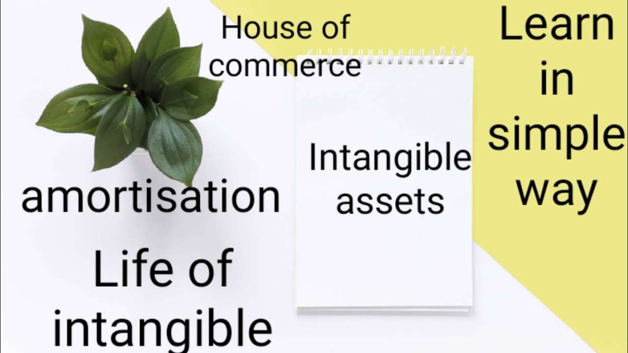 Intangible assets | #intangibleassets | #amortization | House of ...
