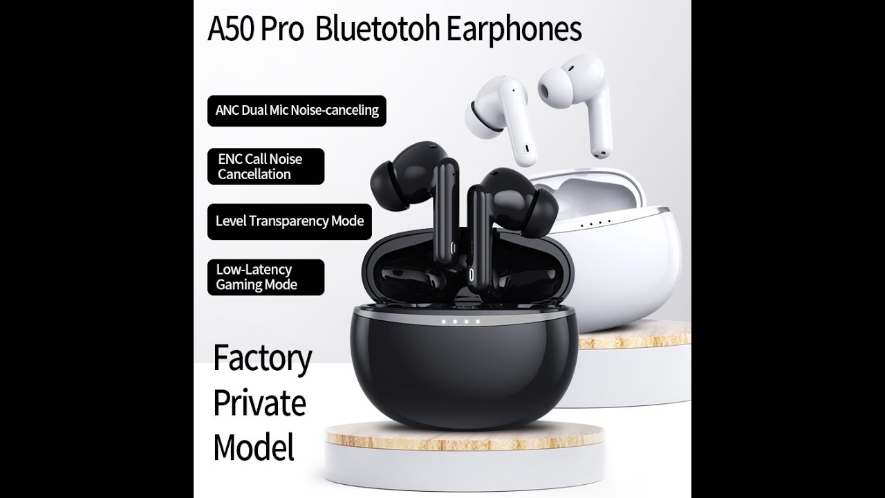 A50 PRO Noise cancelling earbuds stereo headphones custom earbuds ...