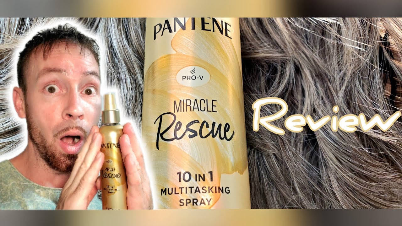 Pantene Pro-v Miracle Rescue 10 in 1 Multitasking Hair Spray Repair ...