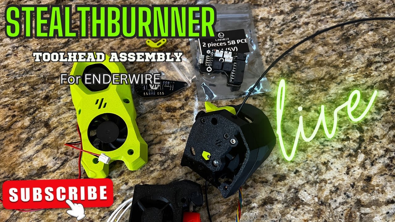 SURPRISE STREAM! ENDERWIRE TOOL HEAD ASSEMBLY. - YouTube
