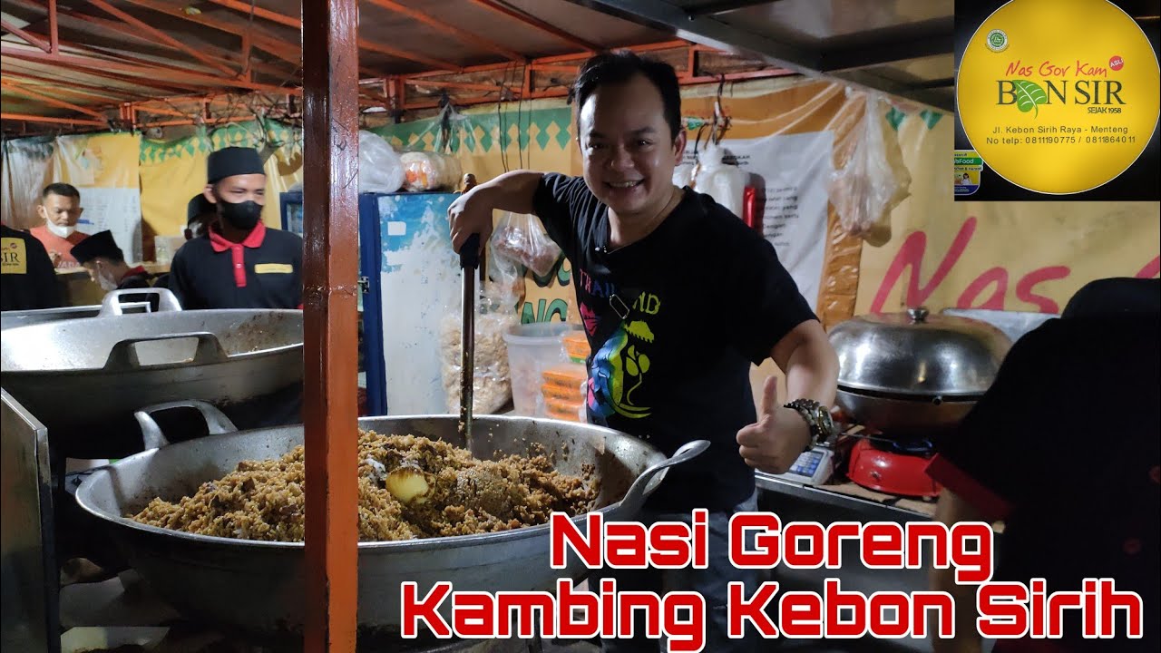REVIEW NASI GORENG KAMBING KEBON SIRIH DAN KULINERAN DIJALAN SABANG ...