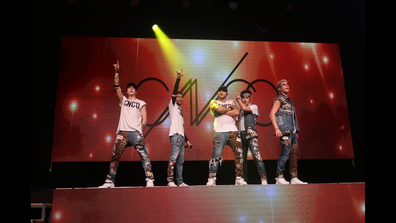 CNCO Concert, Paris #CNCOWORLDTOUR - YouTube