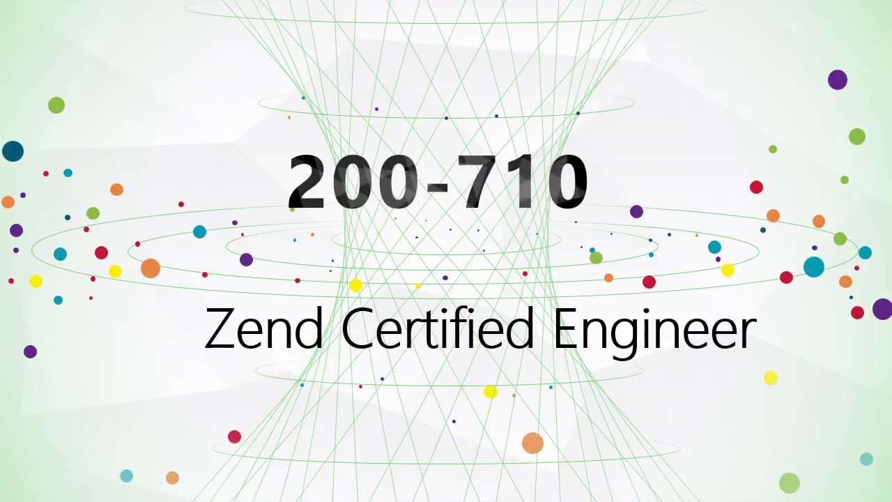 [New Update] CertTree Zend Certified Engineer 200-710 Exam dumps - YouTube