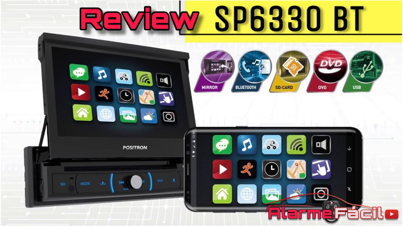 Demonstração Positron SP6330 BT - YouTube