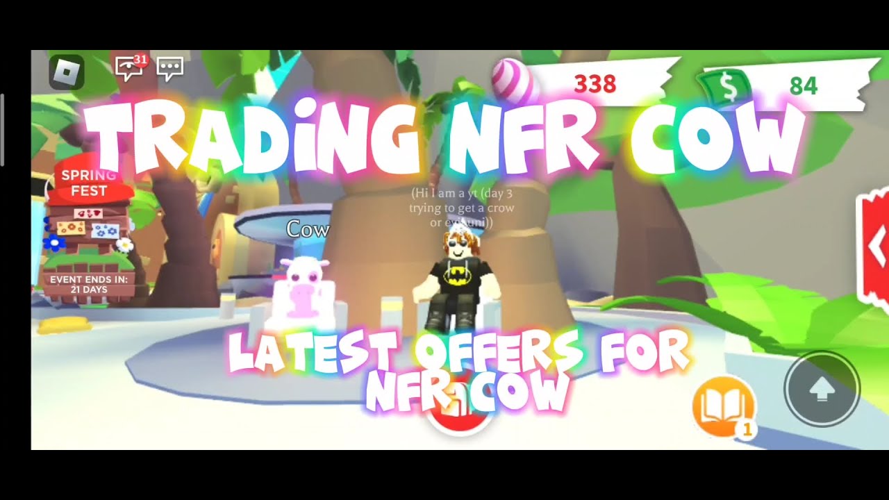 Latest offers for nfr cow!! (is it still worth alot!?) (Adopt me) - YouTube