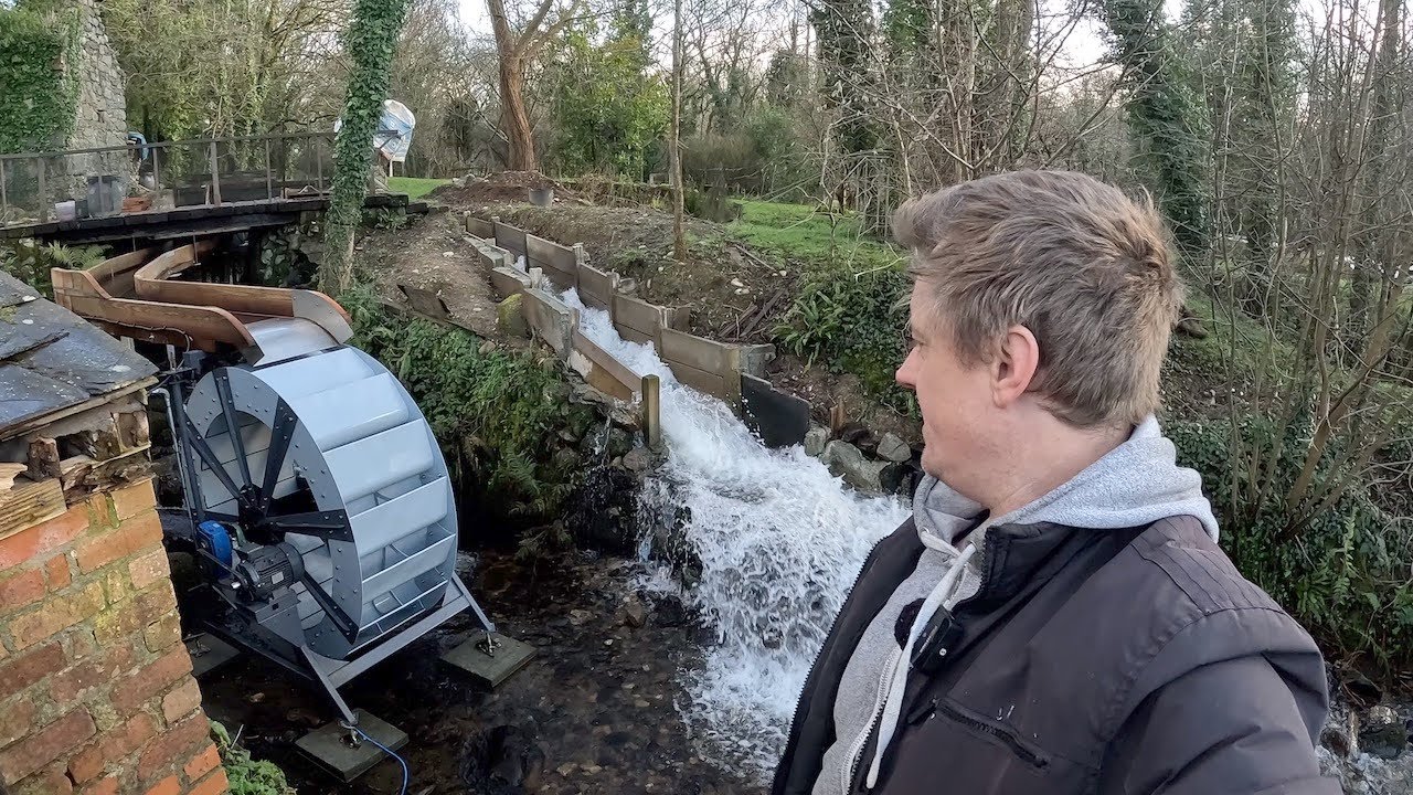 Powering An Old Mill 1.5 Kw Lake District Overshot Waterwheel Project ...