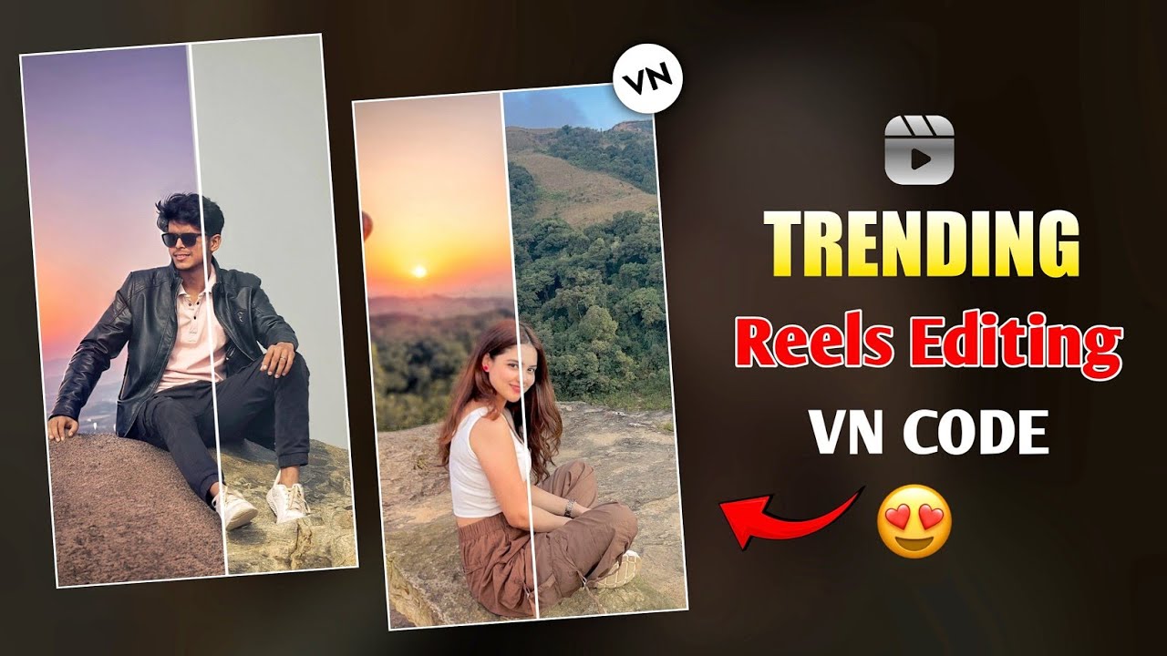 Instagram New Trending Reels Editing 🔥 || Before & After VN Template Code - Ghaus Editz - YouTube