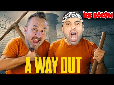 HAPİSHANEDEN KAÇIYORUZ! SESEGEL ve ÜMİDİ PS5 A WAY OUT 2025 1. BÖLÜM