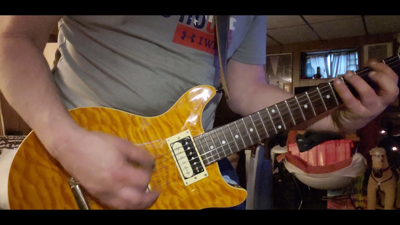 Soundgarden-"Rusty Cage"-guitar cover - YouTube