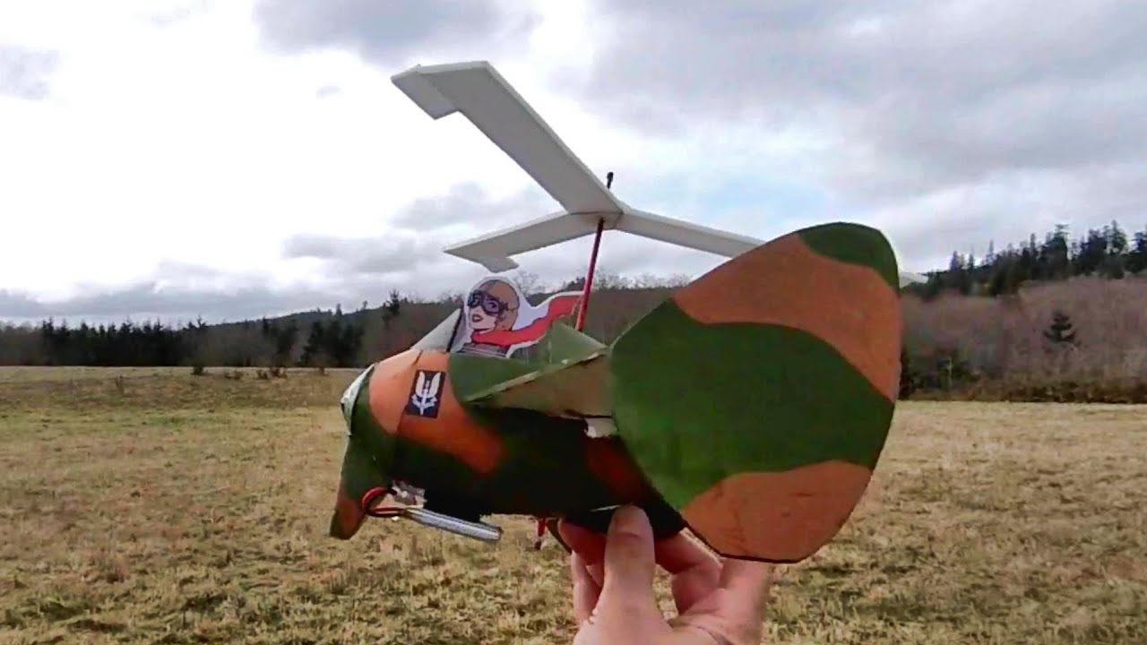 SAS Autogyro "Piranha" Test Flight - YouTube