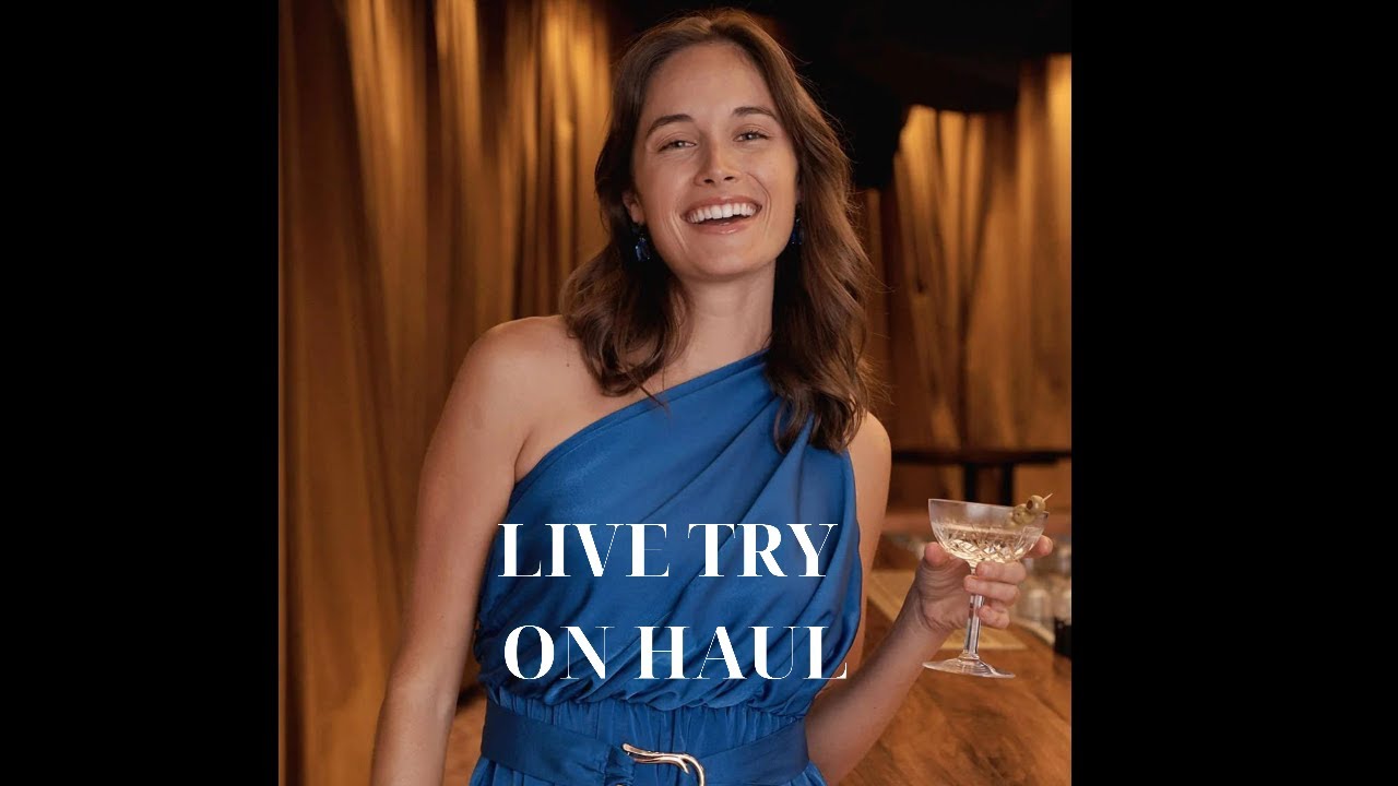 LIVE TRY ON HAUL! - YouTube